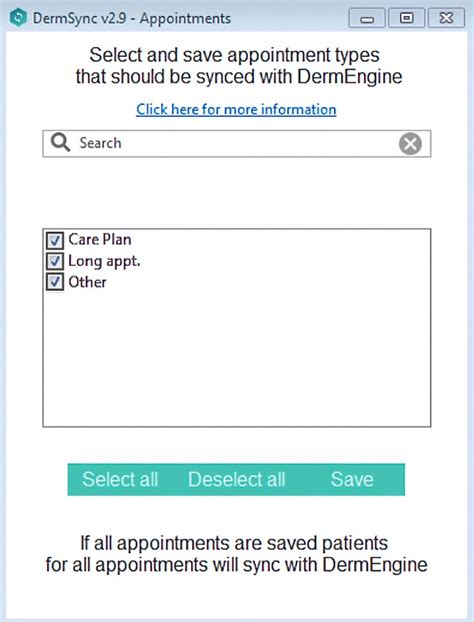 Dermengine Best Practice Integration