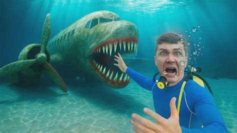 Scoperta Incredibile Trovata Carcassa Di Aereo Sottacqua Durante Un