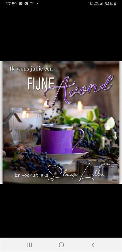 Good Night Wishes In Dutch