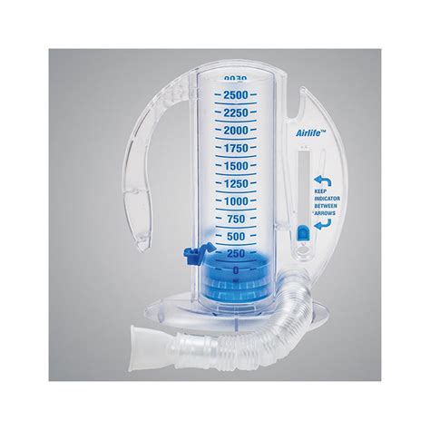 Airlife® Volumetric Incentive Spirometer With One Way Valve 3z Dental
