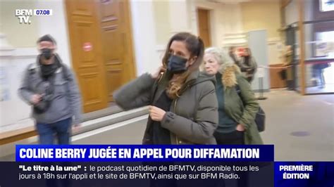 Coline Berry Jugée En Appel Pour Diffamation Après Une Première