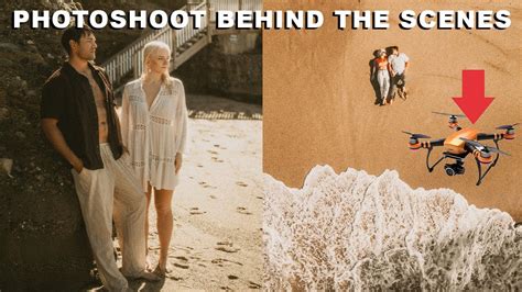 Laguna Beach Photoshoot Behind The Scenes With Drone Youtube