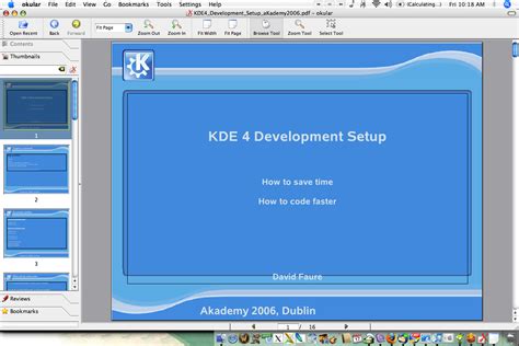 The Road To Kde 4 Okular And Ligature Document Viewers Kdenews