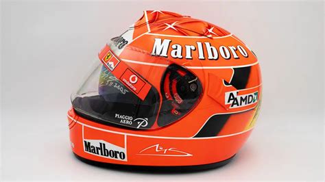 2005 Michael Schumacher Ducati Schuberth Signed Test Helmet The