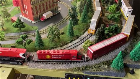 Cp Rail Mlw M630 And Sd40 Pull Big Freight Youtube