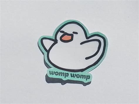 Womp Womp Sticker Etsy