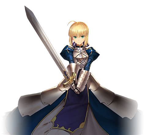 Saber (Fate) Render by Trowo2 on DeviantArt