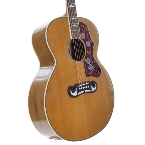 Epiphone Masterbilt J 200 Acoustic Electric Guitar Aged Natural Antiq