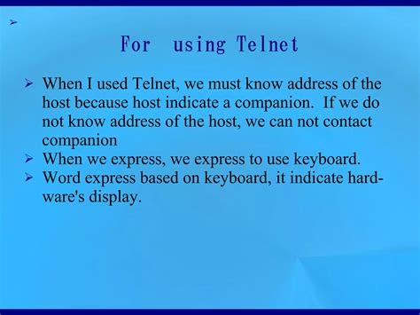 Telnet Pdf