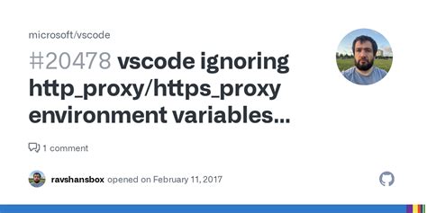 Vscode Ignoring Proxyproxy Environment Variables After 19