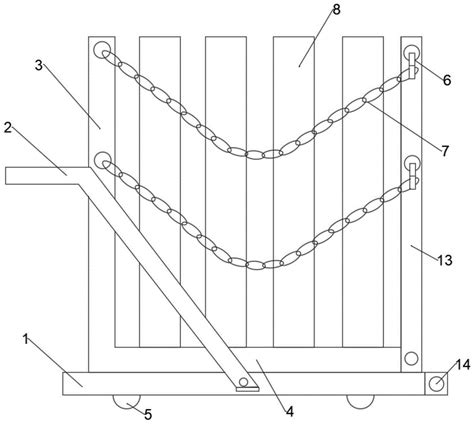 一种环保包装纸盒用的运输装置的制作方法