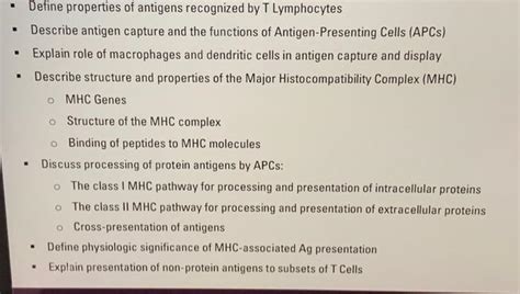 Solved Describe Structure And Properties Of The Major