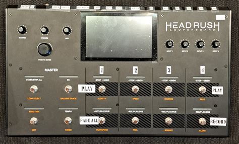 Pedals And Guitar Rack Effects