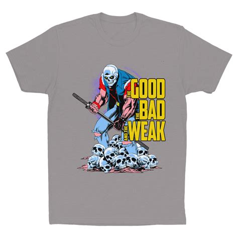 The Good The Bad And The Weak Gray Classic Fitted Tee Raskol Apparel