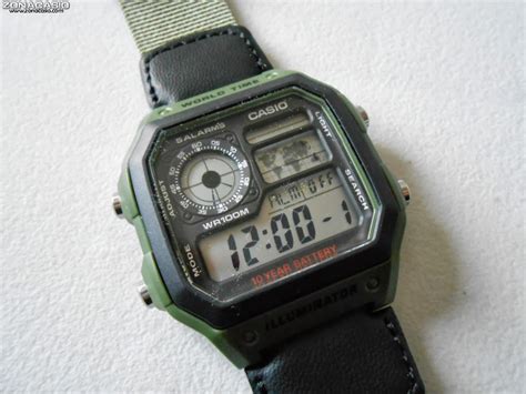 Zona Casio Análisis De Los Casio Ae 1200 Con Correa Textil