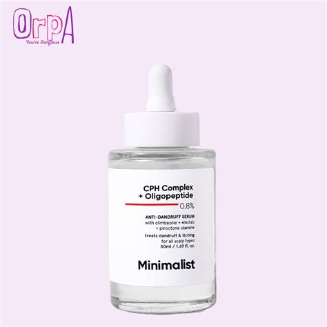 Minimalist Cph Complex Oligopeptide 08 Anti Dandruff Serum 50ml Orpa