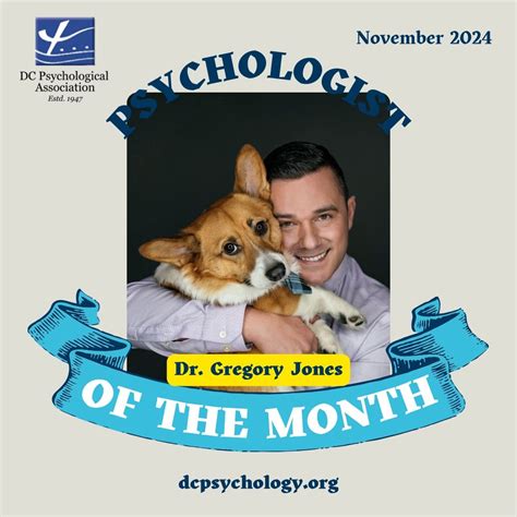 Dc Psychological Association On Linkedin Meet Dr Gregory Jones An