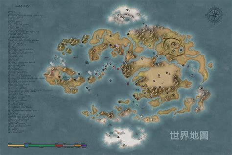 Avatar Map With Locations Rthelastairbender