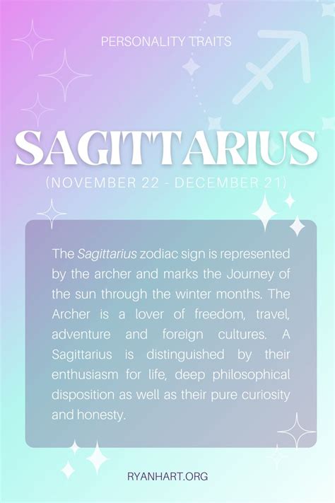 Sagittarius Traits And Personality