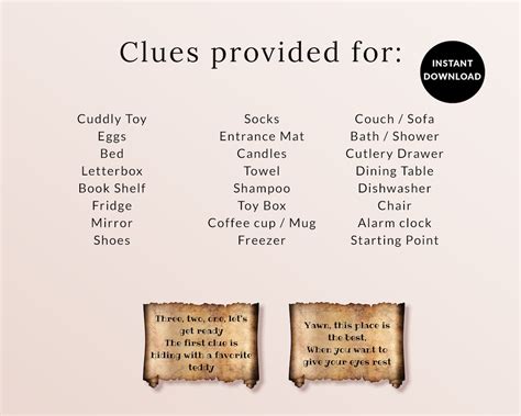 Indoor Scavenger Hunt Clues Scavenger Hunt Game Home Scavenger Hunt