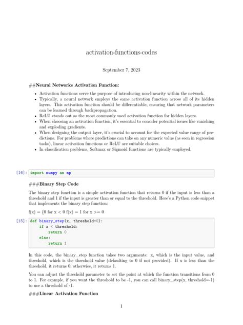 Neural_Networks_Activation_Functions__1694135997 | PDF | Algorithms | Machine Learning