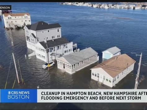 Hampton Beach New Hampshire Declares Flooding Emergency Due To Extremely High Seas Hampton