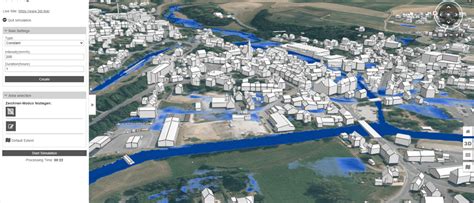 Flood Early Warning With 3di In A 3d Digital Twin 3di