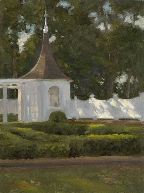 Patrick Okrasinski [sch Ra 2020] The Tea Garden 2020 Salmagundi Club