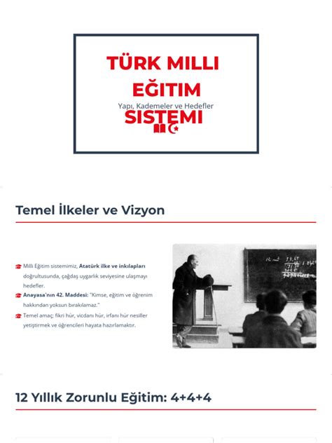 Türk Milli Eğitim Sistemi Pdf