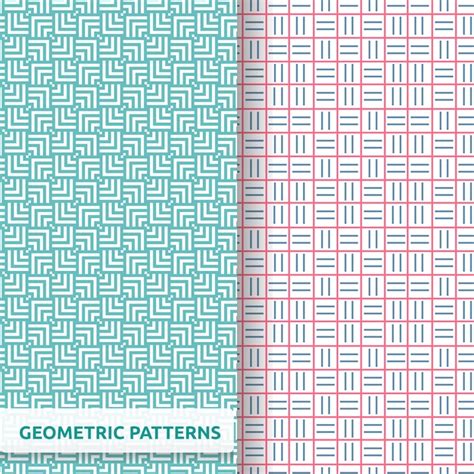 Premium Vector Geometric Pattern Template