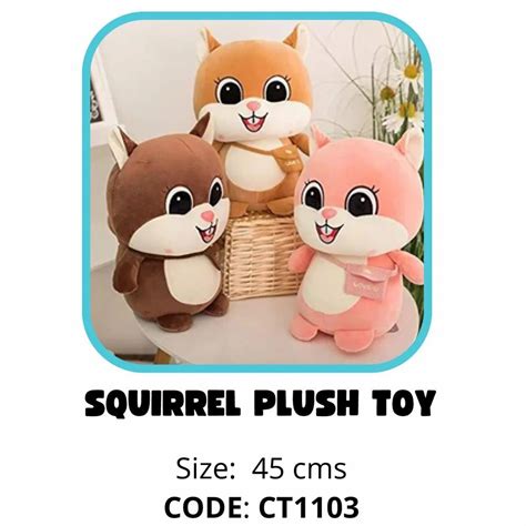 Pink Squirrel Plush Toy At Rs 283 Piece In Hyderabad Id 2852795813591