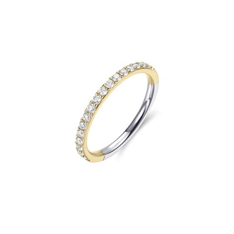 Pave Stackable Ring Sterling Silver Gisser Jewels