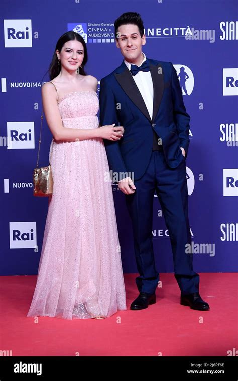 Rome David Di Donatello 2022 In The Photo He And Sofi Me Against