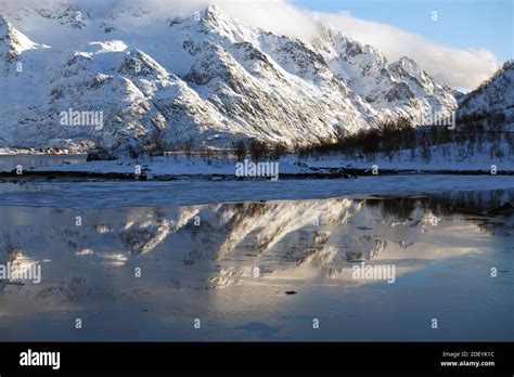 Beautiful Norwegian Landscape At The Lofoten Islands Norway Beautiful