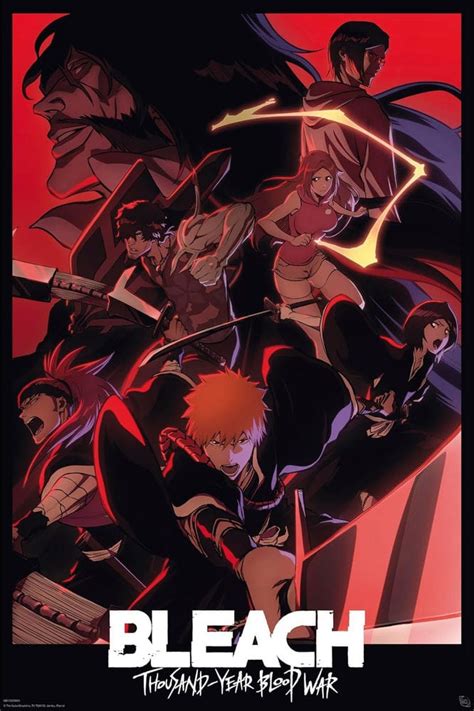 Bleach Thousand Year Blood War Key Art Poster Trippystore
