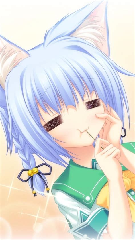 Neko Anime Girls Phone Wallpapers Wallpaper Cave