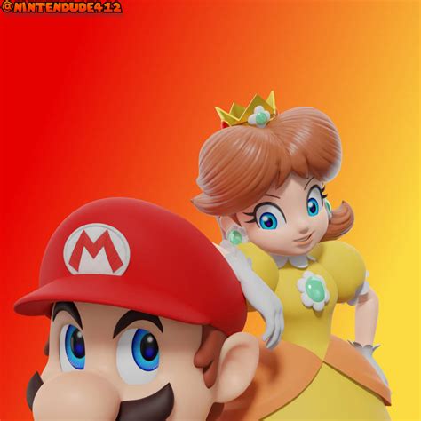 Mario And Daisy D By Herobrineplayz15 On Deviantart