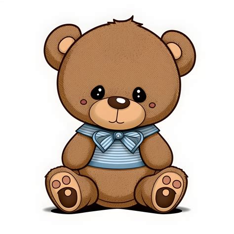 Cute Teddy Bear Clipart Etsy