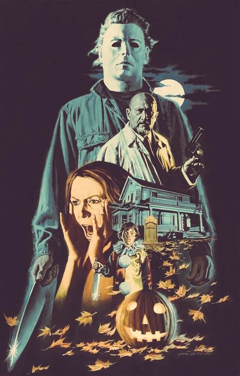 Halloween Movie Art Edit 🔪🔪 Mike Myers Halloween Wallpaper Michael