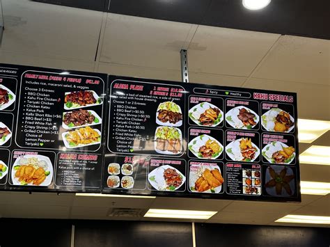 Menu For Kahu Hawaiian Bbq Tucson Az Restaurantji