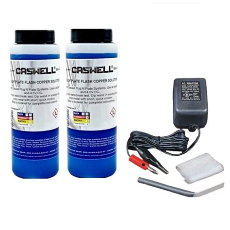 Caswell Plating® Plug N Plate™ Brush Plating System For Copper Micro