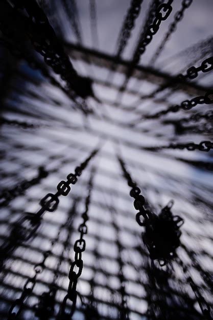 Premium Photo Background Hanging Chains