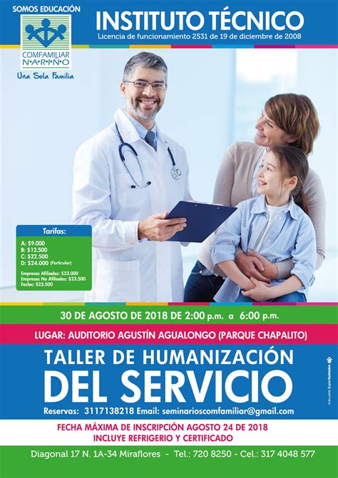 El Instituto Técnico De Comfamiliar De Nariño