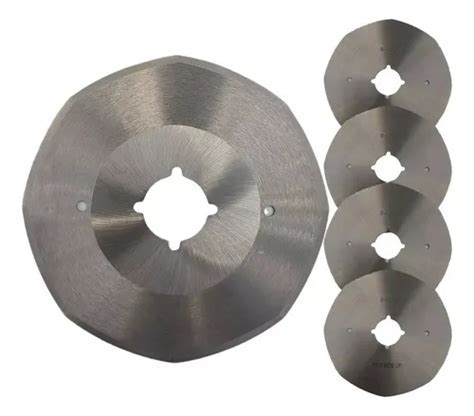 5 Disco Máquina De Cortar Tecido 4 Polegadas Octagonal Rc100 Frete Grátis