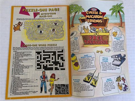 Cheesasaurus Rex 1992 Kraft Cheese Advertising Comic No Labels Free