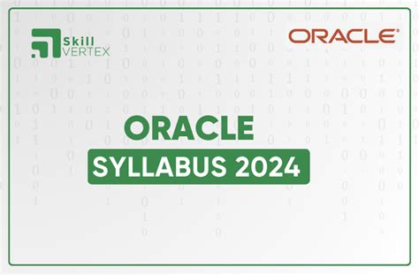 Oracle Syllabus 2024 Download Pdf Topic Wise Details