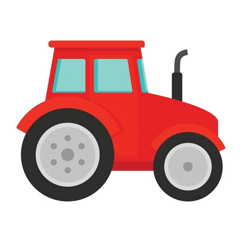 Red Tractor Clipart