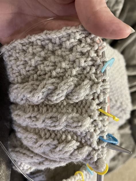 Ive Somehow Flipped My Pattern Rknittinghelp