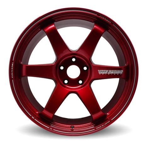 Volk Racing Te37 Ultra M Spec 19x10 30 5x1143 Red Tesla Mod