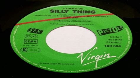 Sex Pistols Silly Thing Youtube
